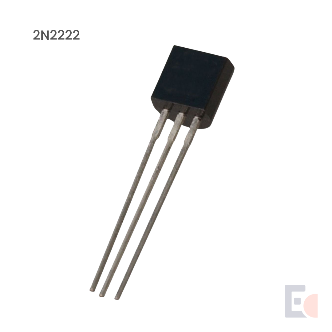 Transistor 2N2222 Bipolar NPN TO-92 50V 0.8A – Electronica.club