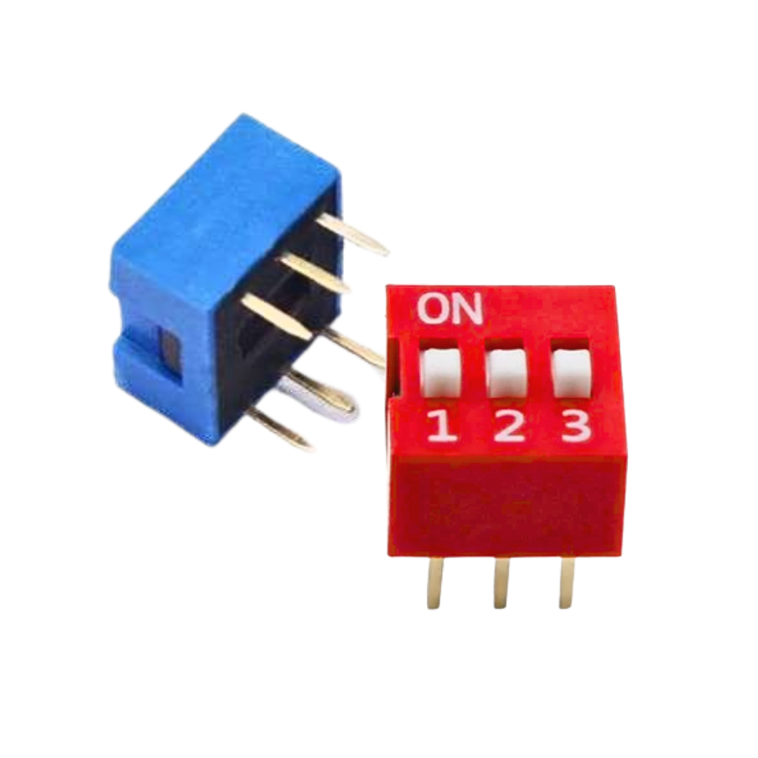 Dipswitch 3 Posiciones Interruptor Deslizante - Electronica.club